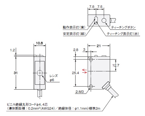 E3ZM-B61 2M | OMRON Industrial Automation