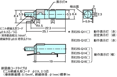 E2S-Q11 1M | OMRON Industrial Automation