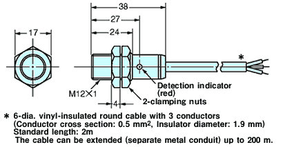 E2F-X2E1 2M | OMRON Industrial Automation